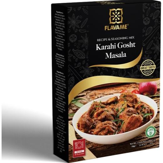 Flavame Karahi Gosht Masala 50g – Freeze N Spice